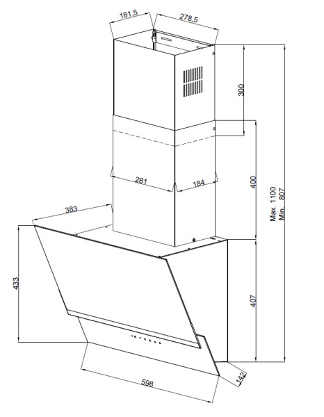 Вытяжка Kuppersberg F 600 W - описание и цена. Купить вытяжку ...